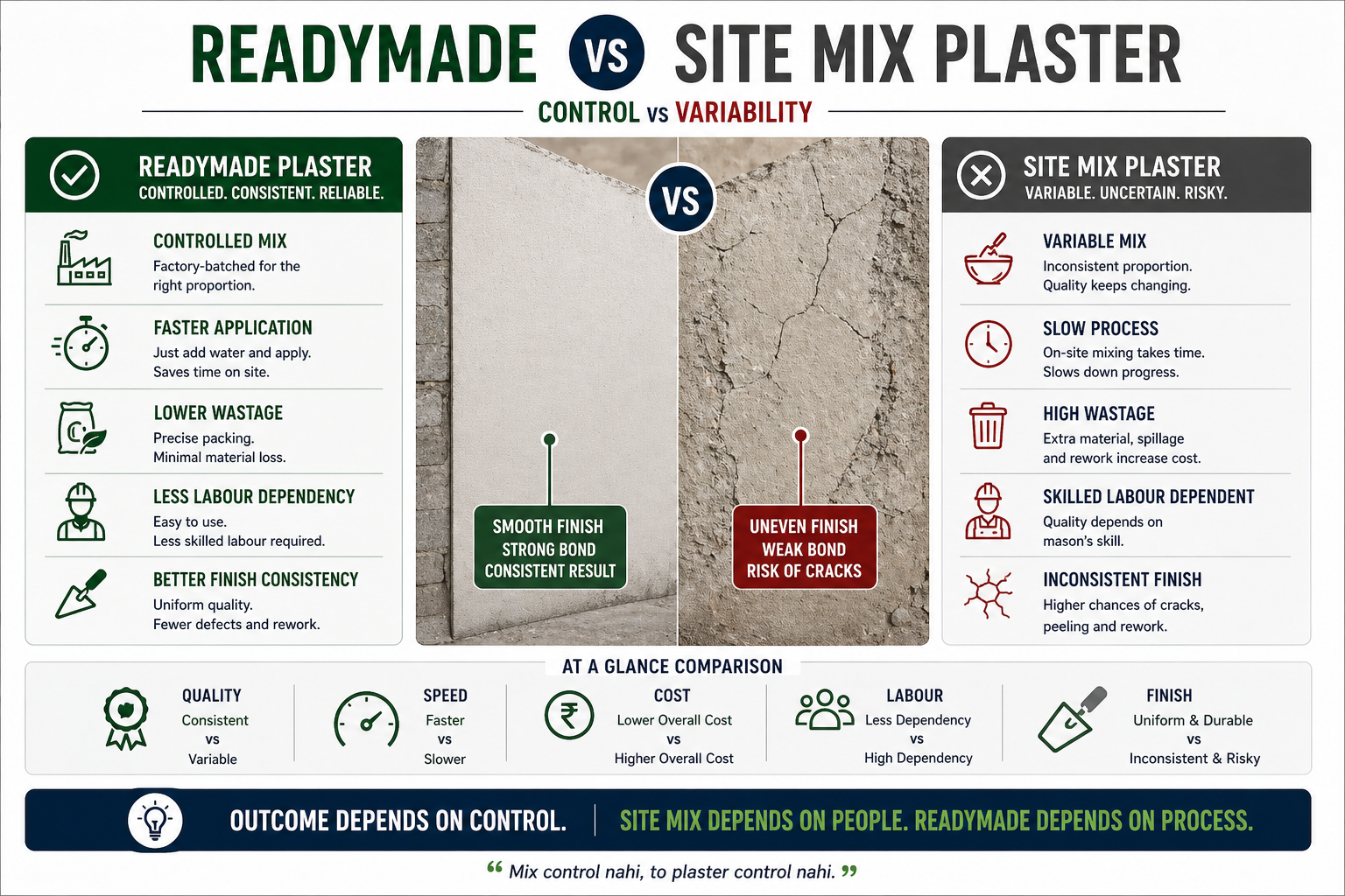 Readymade Plaster vs Site Mix Why the Industry Is Quietly Shifting ...